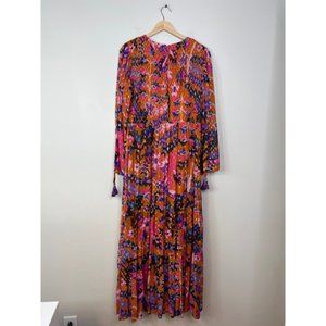 Oliphant | Dresses | Nwt Oliphant Smocked Top Long Sleeve Maxi Dress In ...